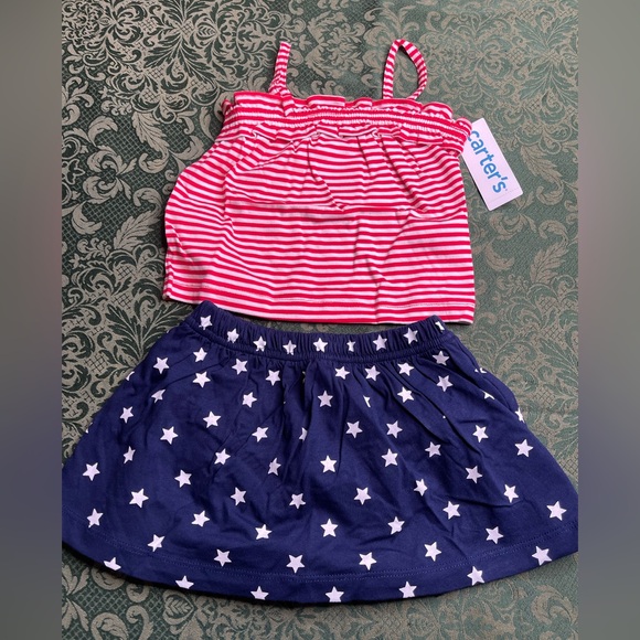 Carter's | Matching Sets | Nwt 8m Carters Red White And Blue Stars ...